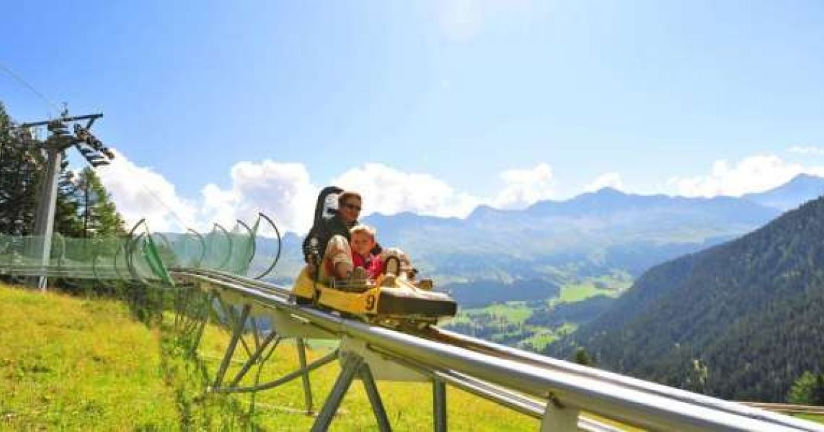 Rodelbahn Pradaschier - Graubünden - Churwalden