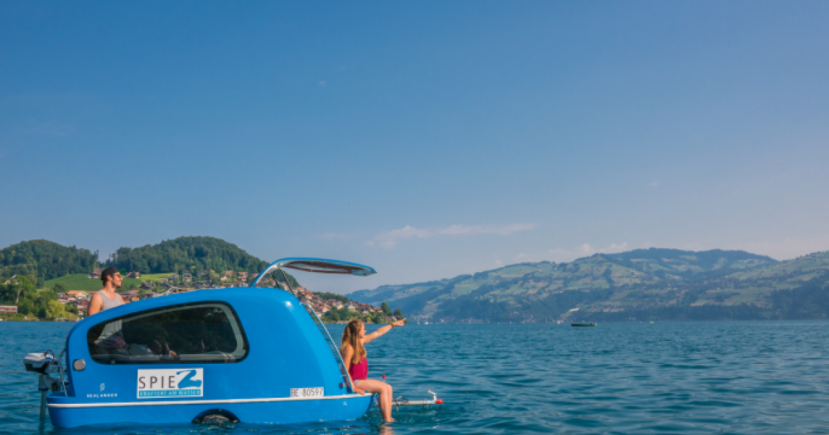 Ausflug mit dem Sealander in Faulensee - Spiez