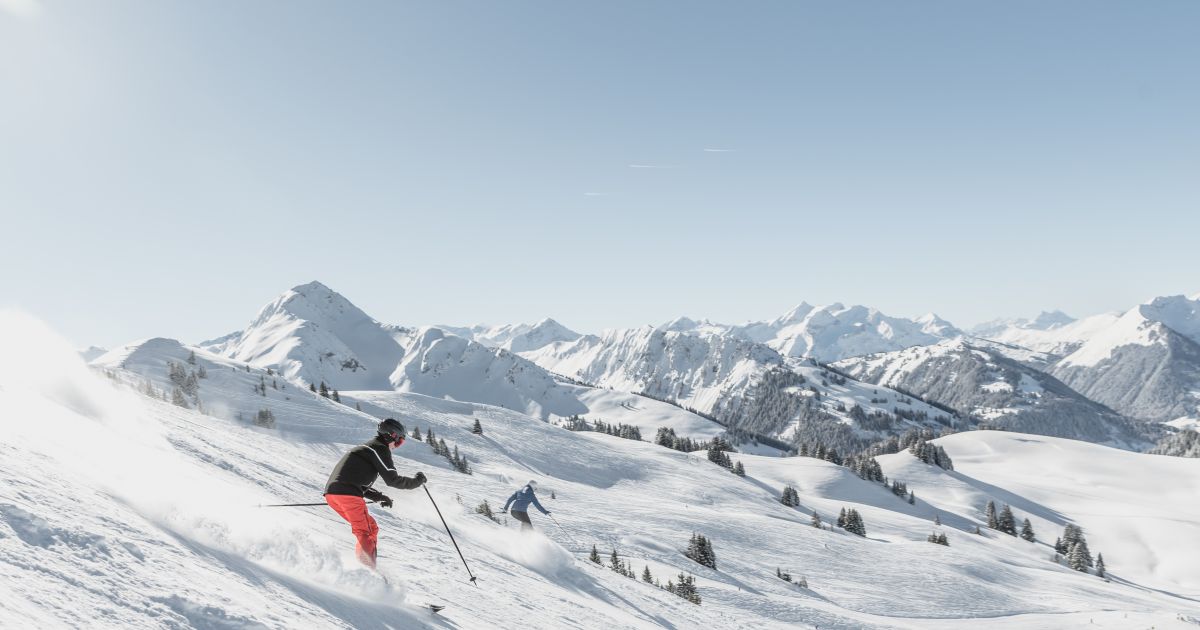 Gstaad im Winter - Bern - Berner Oberland